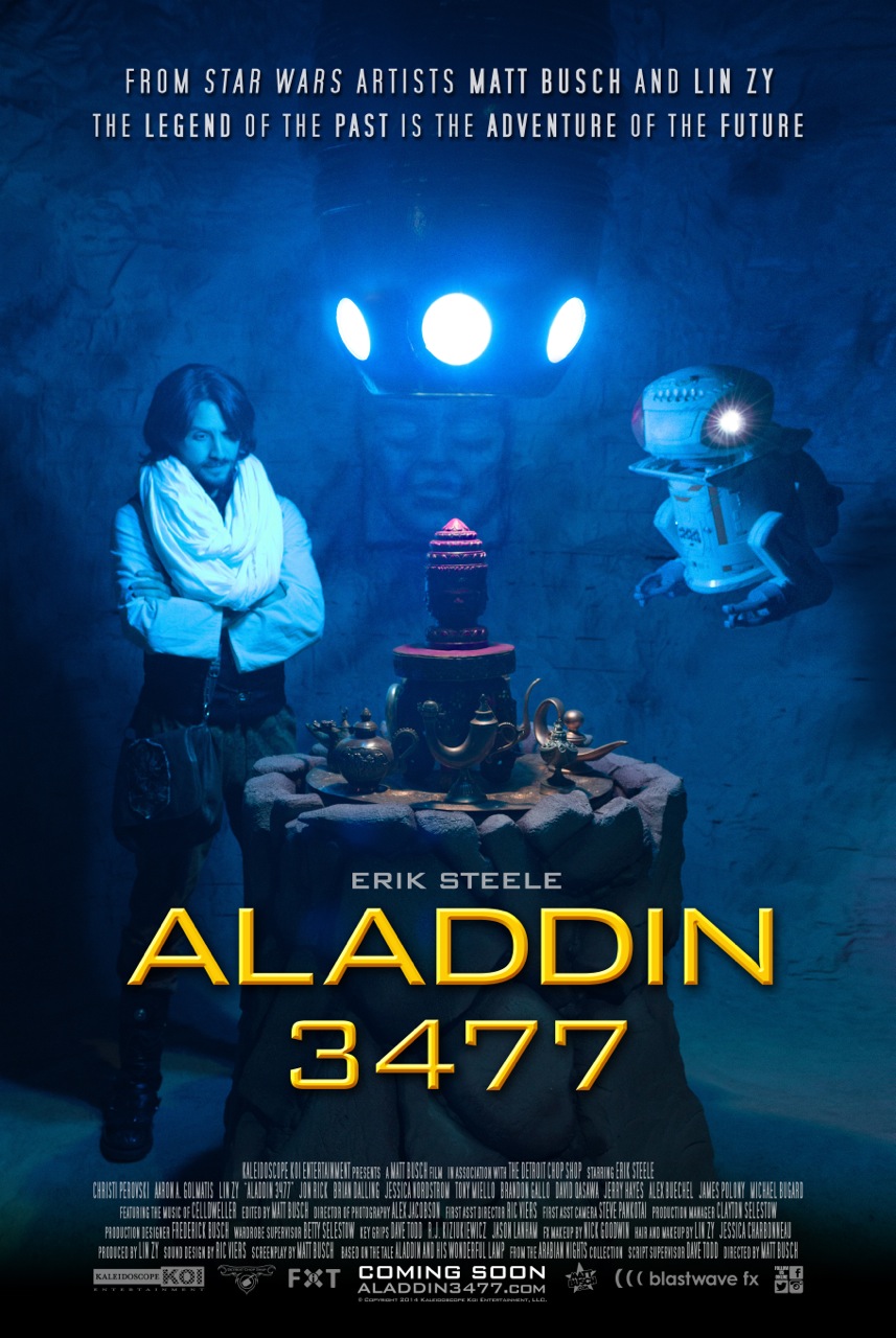 Aladdin 3477 Teaser B Movie Poster | Matt Busch Aladdin 3477 Teaser B Movie Poster | Matt Busch